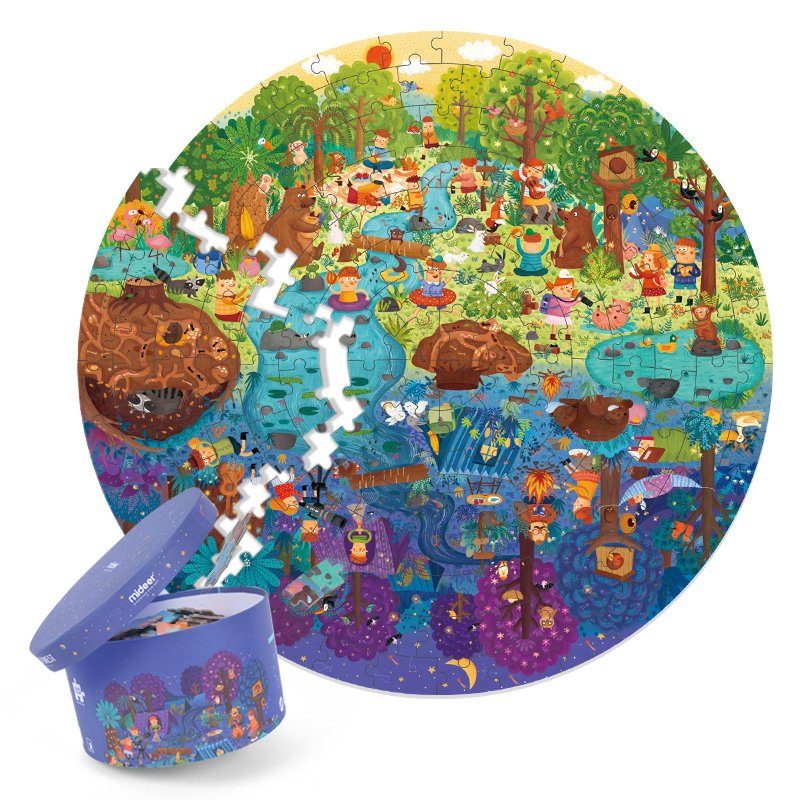 A Day in The Forest - 150 Pcs Puzzle